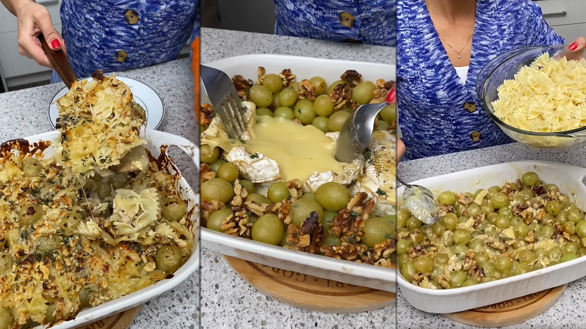 This Grape, Pasta & Cheese Recipe Is Going VIRAL! Would You Try It?